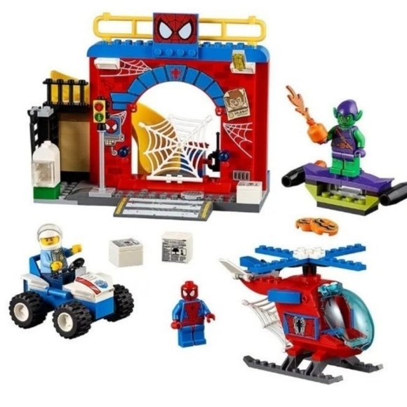 Lego | Toys | Lego Juniors Spiderman Hideout 687 | Poshmark